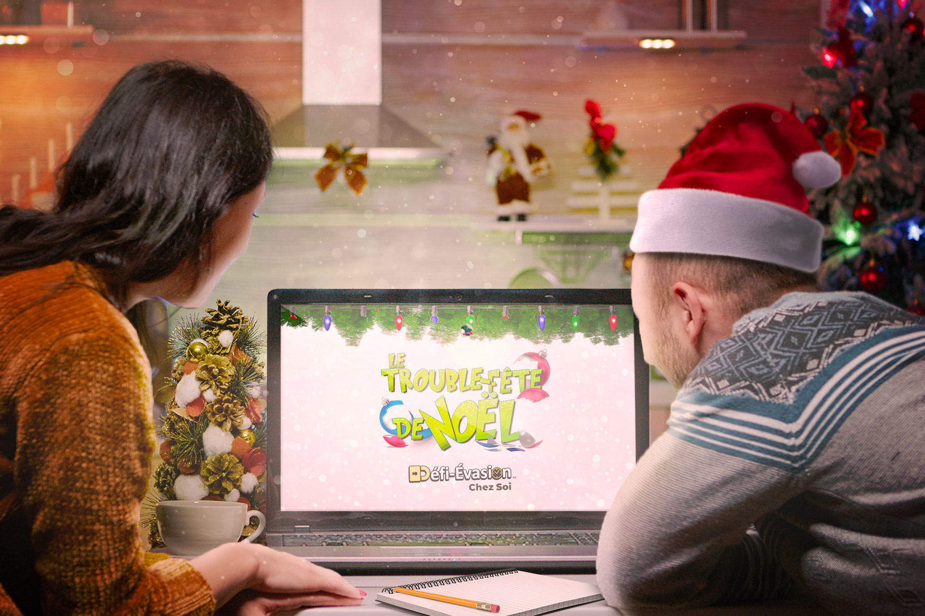Deux jeux d'énigmes en ligne pour Noël - Défi-Évasion